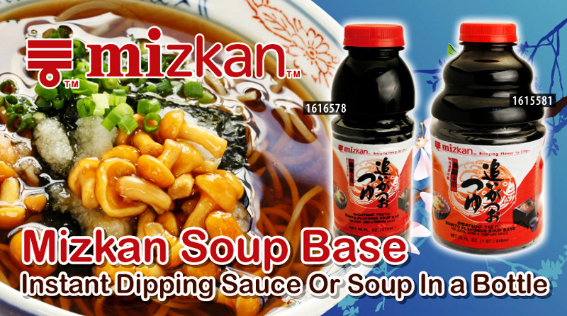 Mizkan Soup Base - Instant Dipping Sauce Or Soup In a Bottle